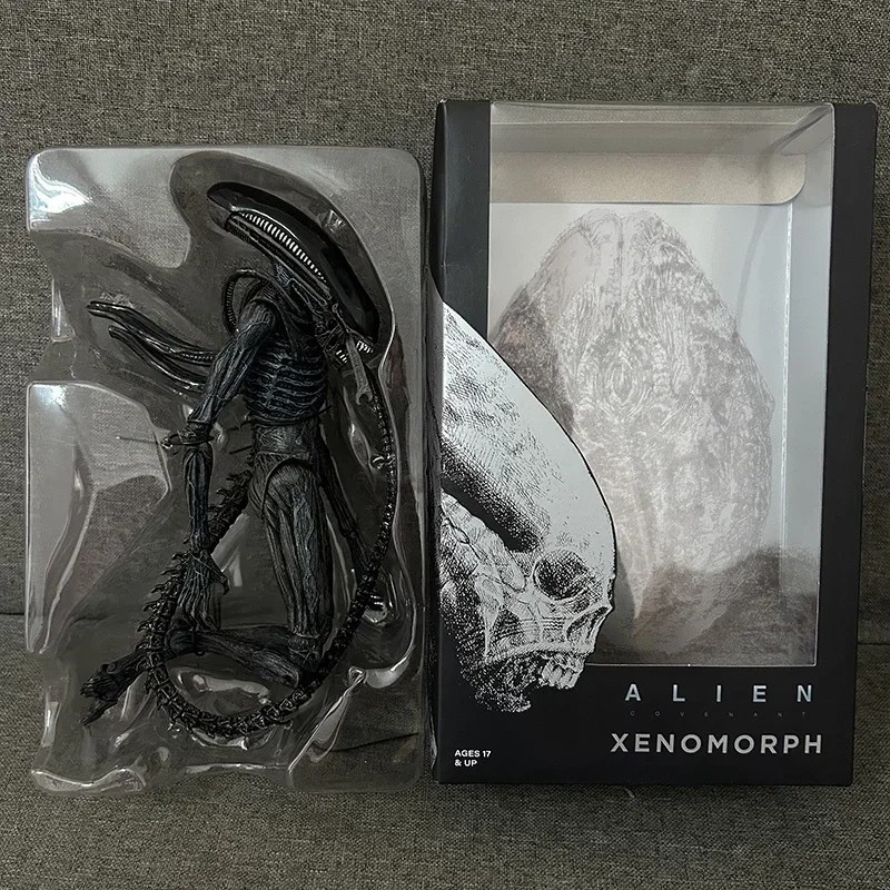 NECA Black Alien Covenant Xenomorph 7 Action Figure Collection Toys | eBay