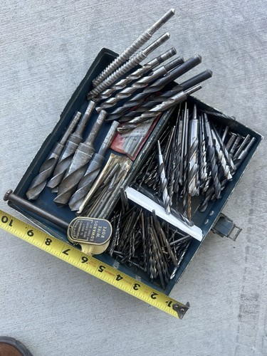 Large Drill Bits USA Made Lot w/ Box | eBay