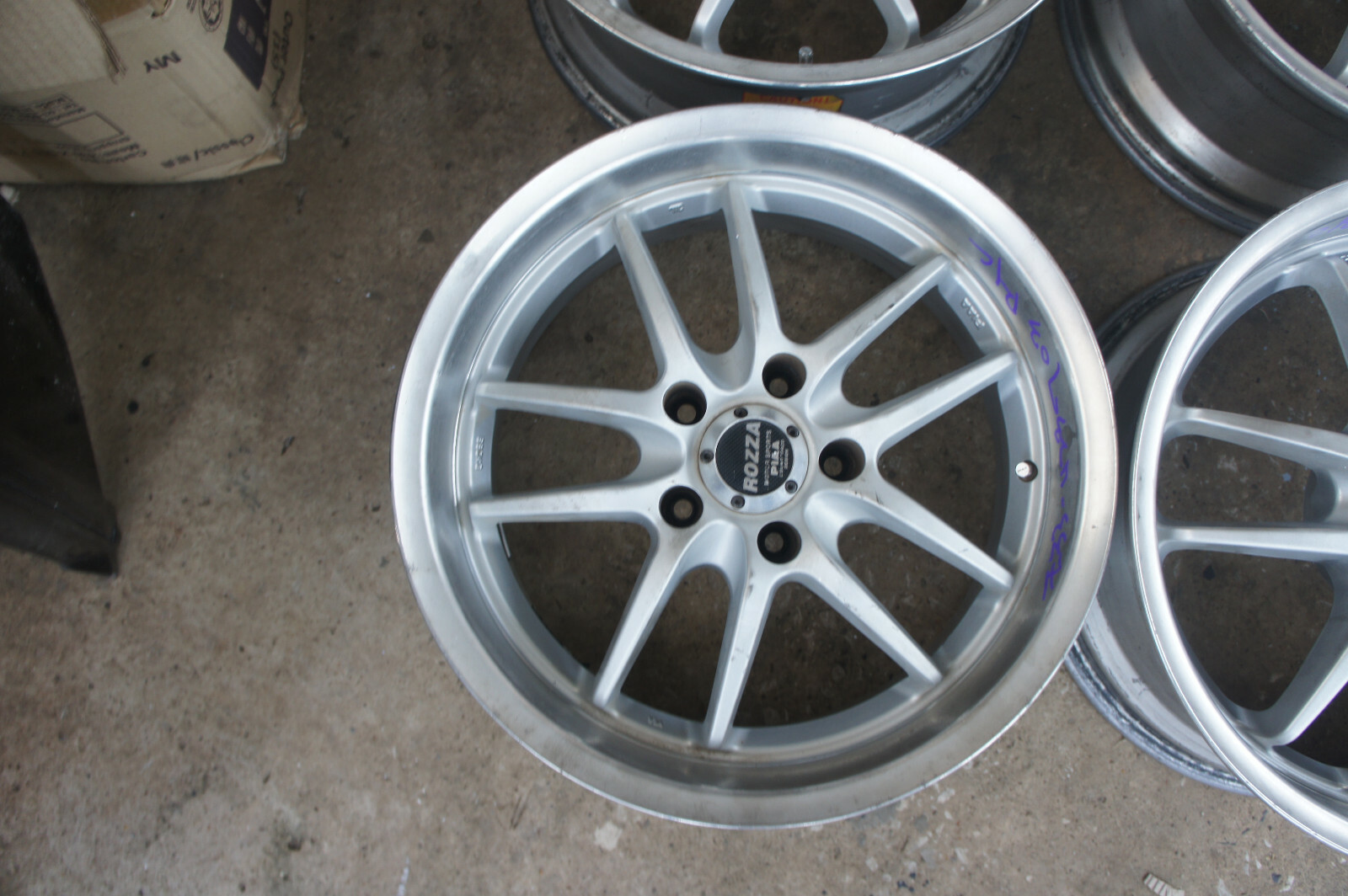 JDM 17" PIAA ROZZA staggered rims wheels for is200 dc5 rsx ek9 dc2 cl7 ...