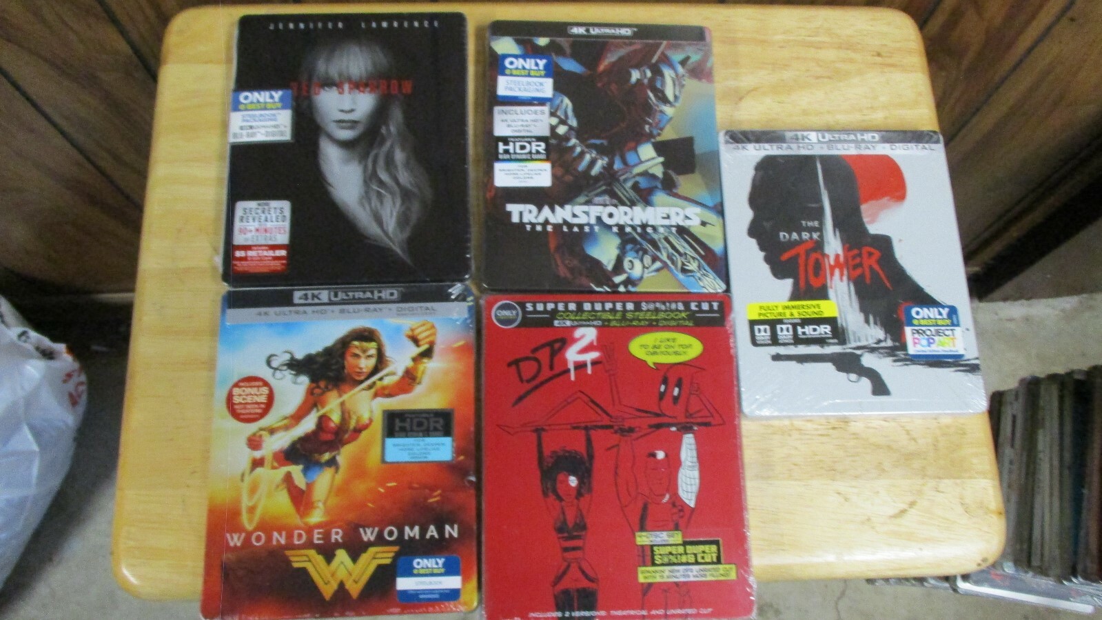 50 BRAND NEW FACTORY SEALED W/ DIGITAL CODES AUTHENTIC 4K STEELBOOKS ...