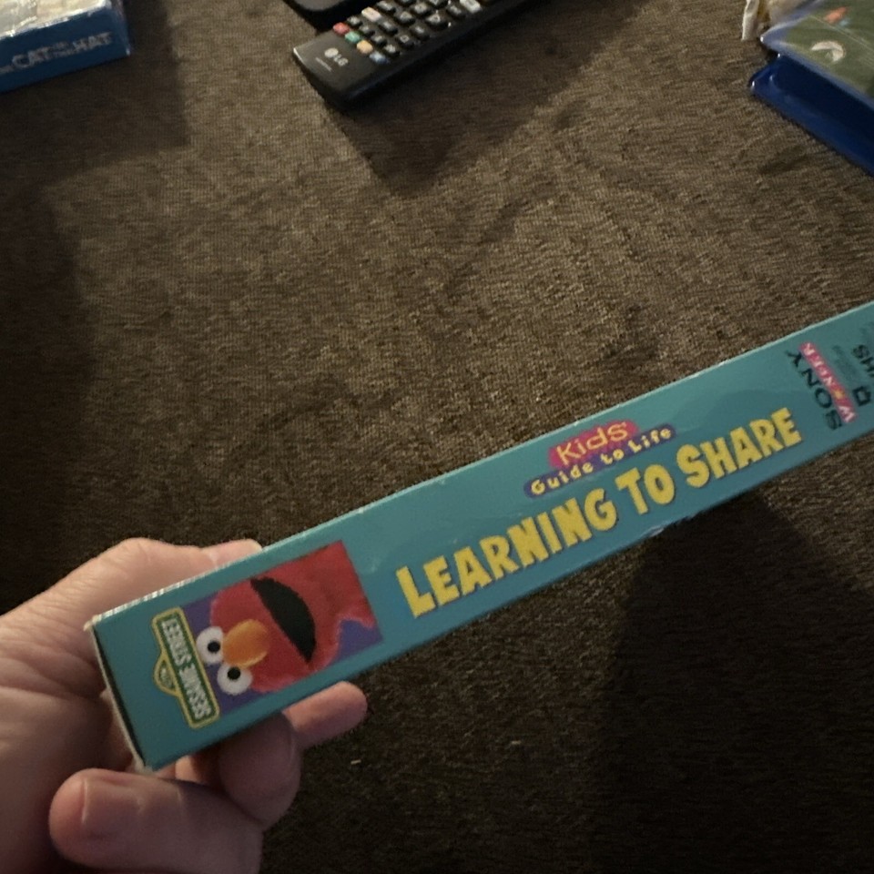 Sesame Street Learning To Share VHS 74644977233| eBay