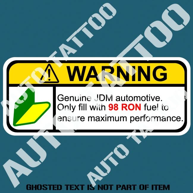 Jdm Warning Stickers
