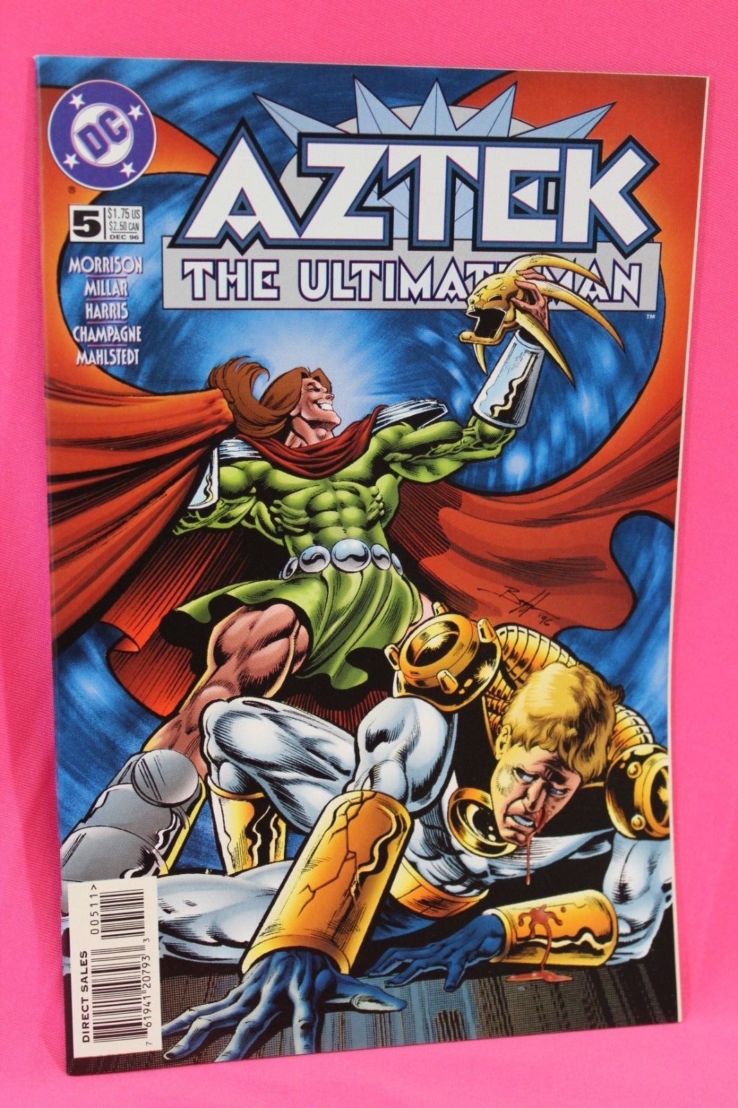 Aztek The Ultimate Man #5 Grant Morrison Mark Miller Comic DC Comics VF ...