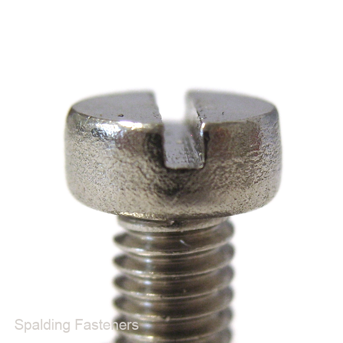 BA A2 Stainless Steel Cheese Slotted Head Machine Screws 2BA, 3BA 4BA ...