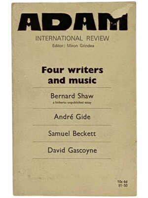 Adam International Review, 1970, Nos. 337-339 | eBay