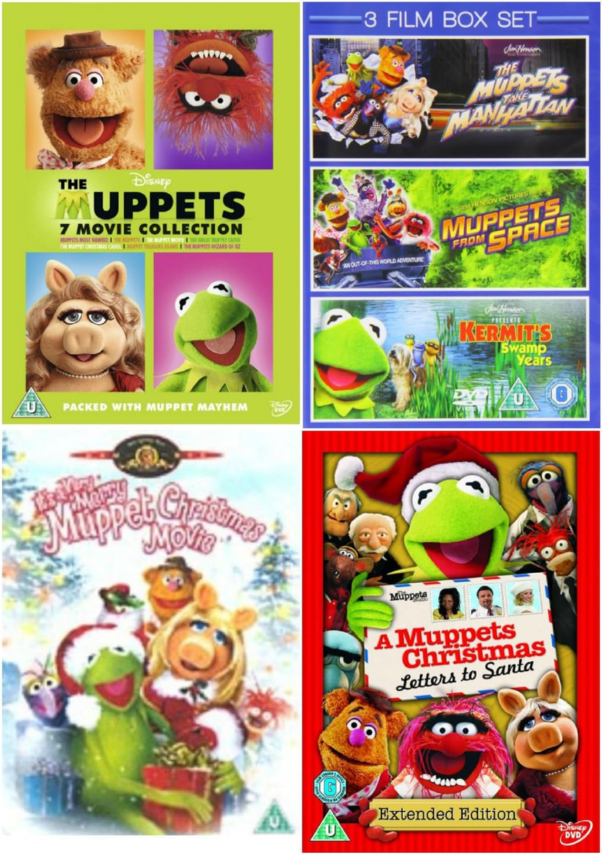 The Muppets Dvd Collection Muppets/henson UK VHS And DVD Collection