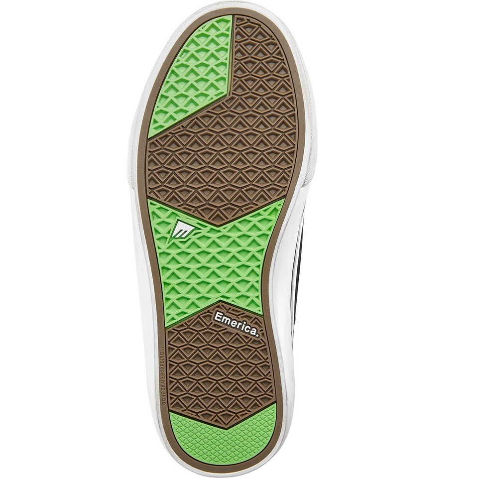Emerica Shoes Servold - Black/White/Gold | eBay