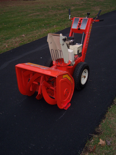 Simplicity 2 stage snow blower 5hp, 24" wide, electric start | eBay