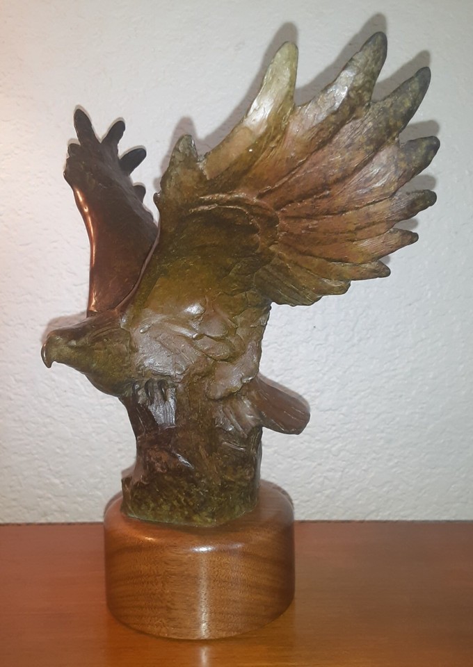 Sandy Scott Bronze Sculpture Presidential Eagle - Signed & Numbered 65/ ...