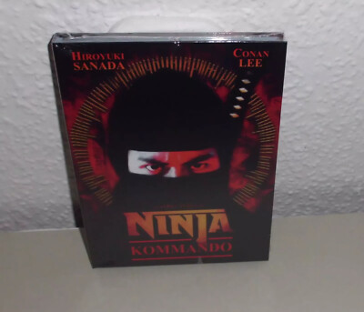 Ninja Kommando MEDIABOOK BLU-RAY Conan Lee Corey Yuen in Nur 77er ...