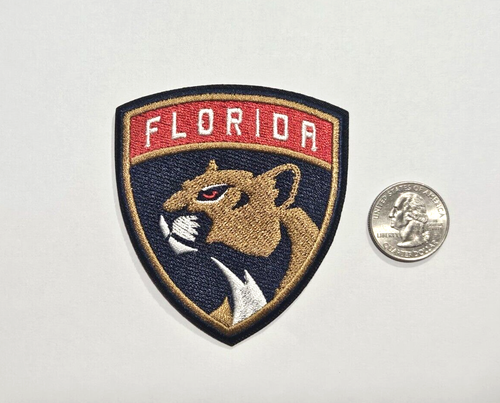 Florida Panthers Hockey Embroidered Iron On Patch 3 Inch Free Ship | eBay