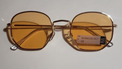 FGX (Makers of Foster Grant) Women's Gold Metal Frames and Arms with ...