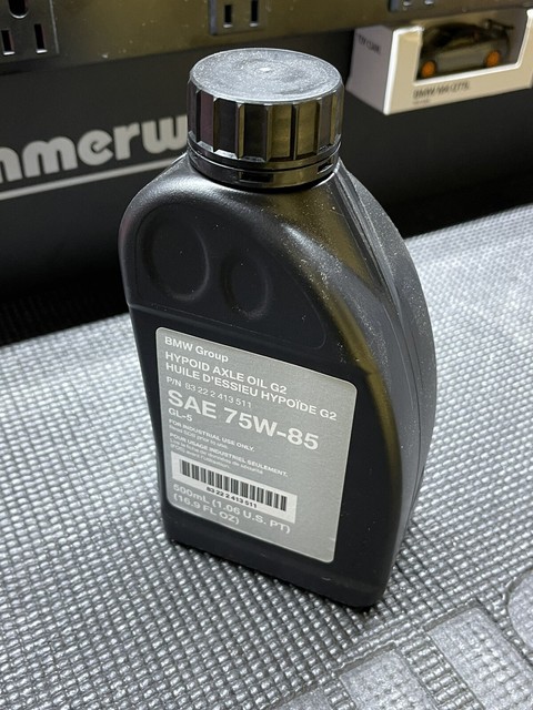 Genuine BMW 500ml Liter Hypoid Axle Oil G2 - 83222413511 Front ...
