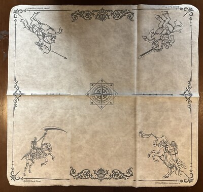 Dank Ritual Limited Edition Judgment Ivory Playmat 2 Player | eBay