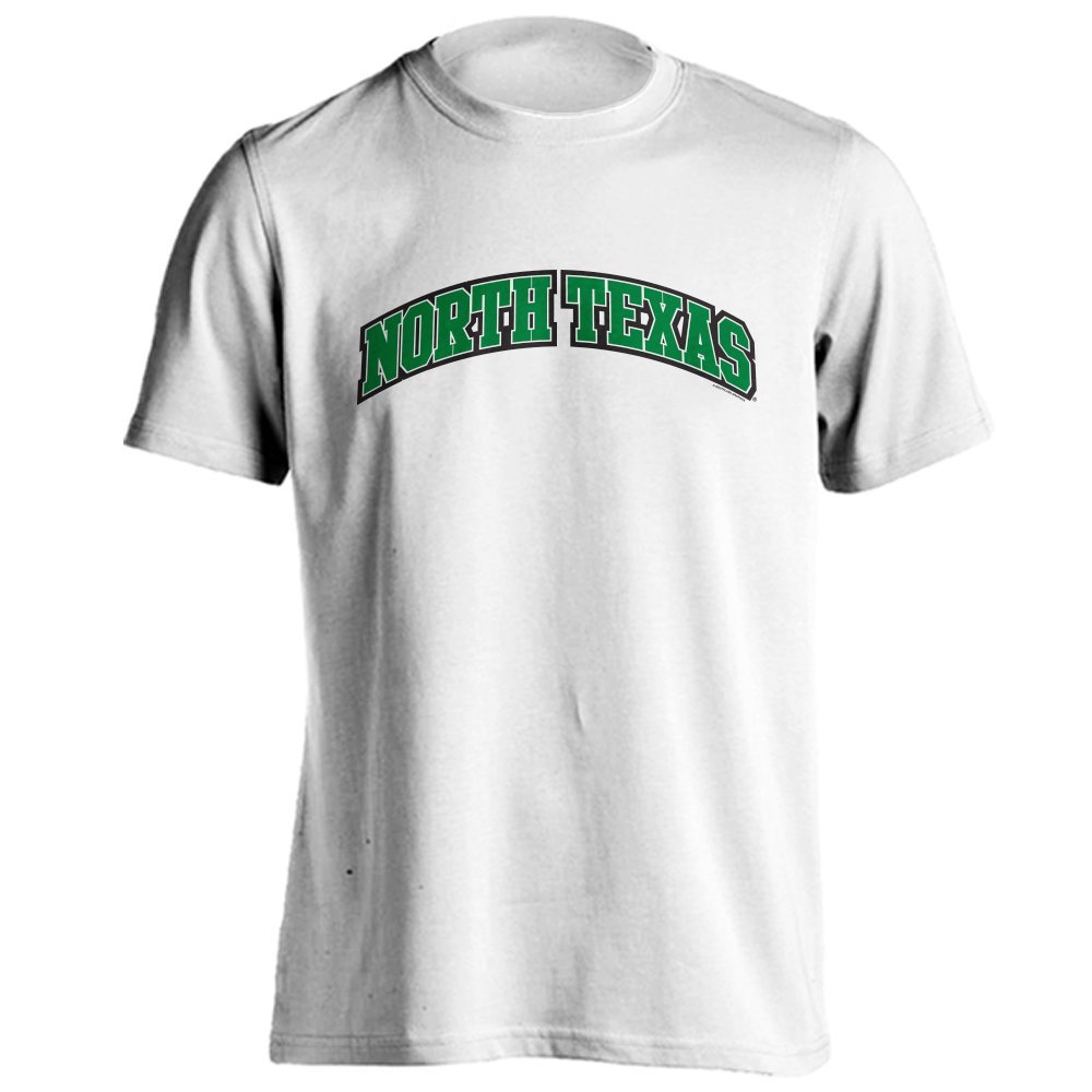 University of North Texas UNT Mean Green Classic Arch Logo Short Sleeve ...