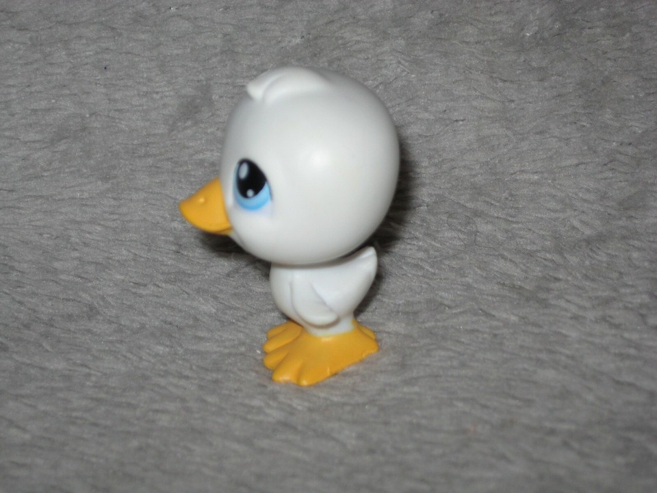Hasbro Littlest Pet Shop LPS - #108 White Duck with Blue Eyes AF2307A0 ...