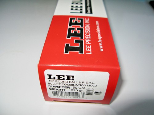 Lee 90488 2-Cavity Combo Mold 50 Cal 320 Grain & (490 Diameter) Round ...