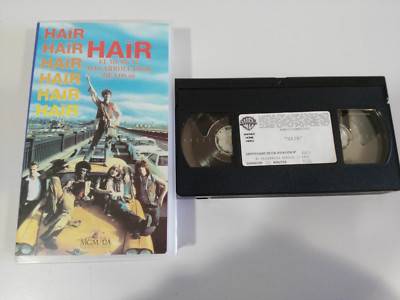Hair El Musical De Los 60 Milos Forman Ragni - Vhs Cinta Tape Español ...
