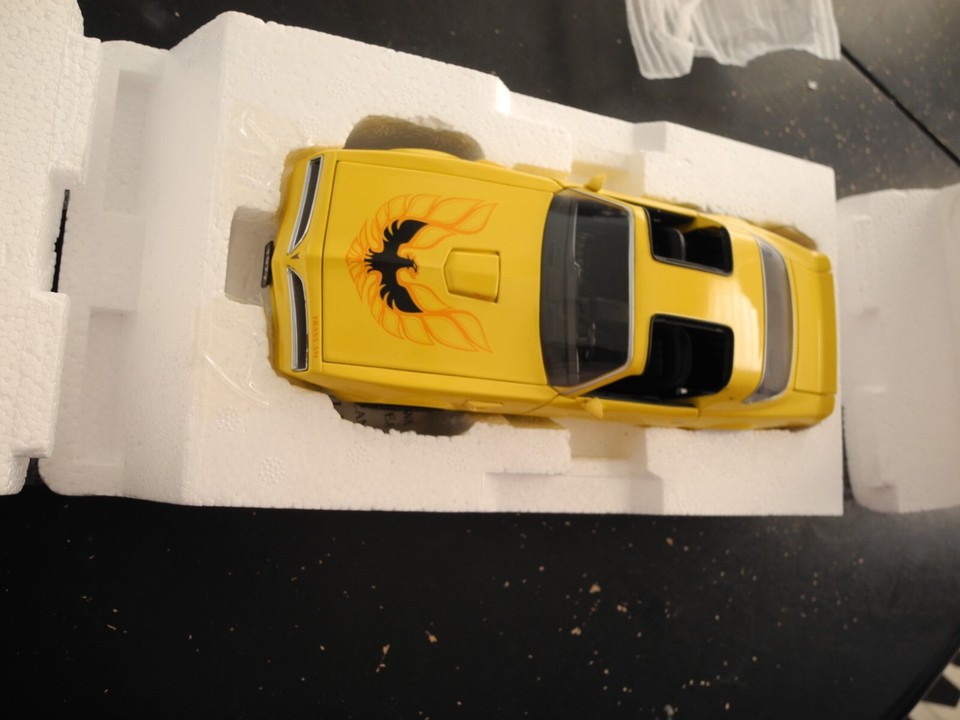 Collector FIND, Franklin Mint 1977 PONTIAC TRANS AM YELLOW, 1:24, Only ...