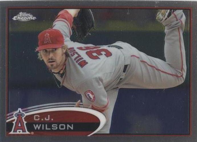 2012 Topps Chrome - C.J. Wilson #8 for sale online | eBay
