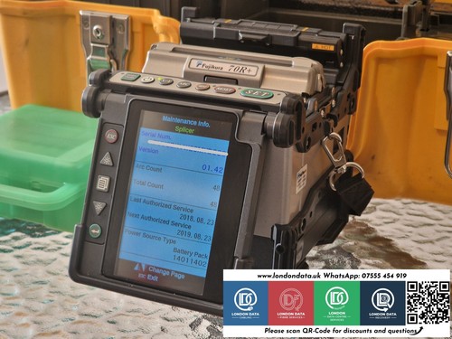 New Fujikura 70R+ Ribbon Splicer + CT-30 Cleaver + RS03 Stripper ...
