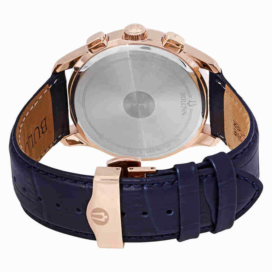 Bulova Classic Chronograph Blue Dial Men's Watch 97B170 42429556997 | eBay