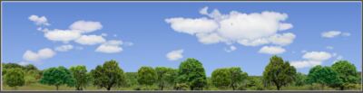TRACKSIDE BACKDROP #671 Trees and sky O Scale | eBay