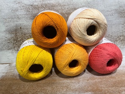 lot of 5 Circulo NATURAL 4/6 Worsted weight COTTON Yarn - Lot Q6 | eBay