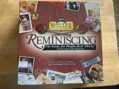 New & Sealed REMINISCING Board Game! DELUXE MASTER EDITION by TDC Games ...