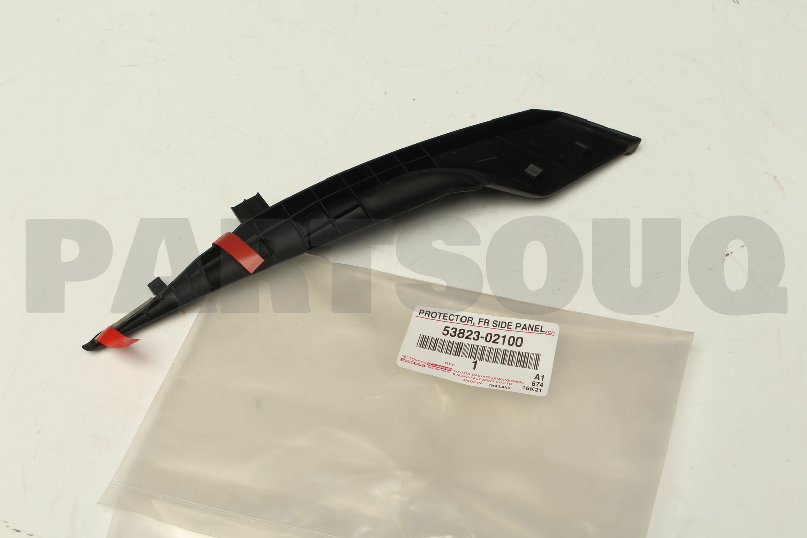 5382302100 Genuine Toyota PROTECTOR, FRONT SIDE PANEL, NO.1 RH 53823 ...