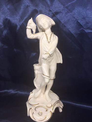 Goebel Bochmann West Germany Figurine Of A Man Grape Picker 1980 Signed ...