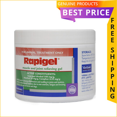 Rapigel for Dogs and Horses Muscle and Joint Relieving Gel 250 GM ...
