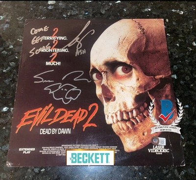 SAM RAIMI SIGNED EVIL DEAD II SIGNED LASERDISC EVIL DEAD 2 SIGNED * | eBay
