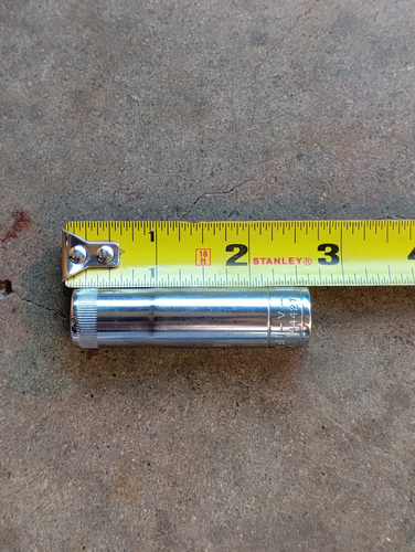 Craftsman Tools 11mm Deep Socket 3/8" Drive 6 Point V Series 44427 USA ...