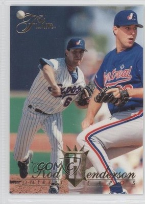 1994 Flair Rod Henderson #191 Rookie RC | eBay