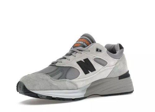 New Balance 991v2 Made in UK “Winter Flare” Pelican Grey/Orange ...
