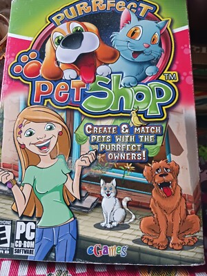 Purrfect Pet Shop Video Game New 2000 | eBay