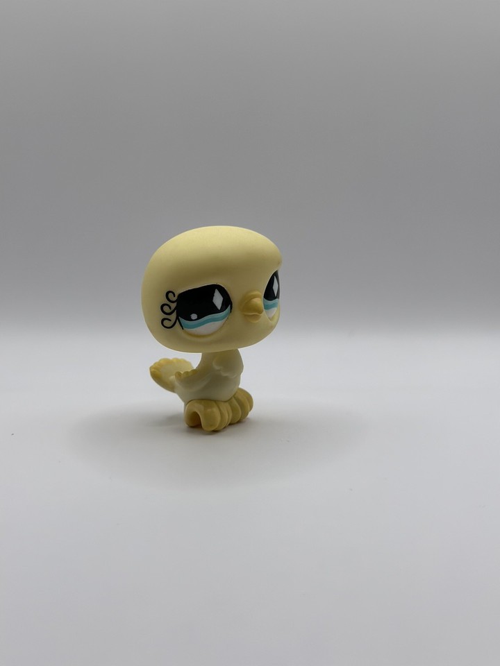 Authentic Littlest Pet Shop Yellow Pigeon Dove Bird #512 + FREE ...