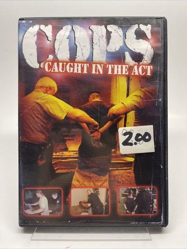 Cops -Caught in the Act -(DVD,2003) FOX TV Show,RARE, PRE-OWNED VERY ...