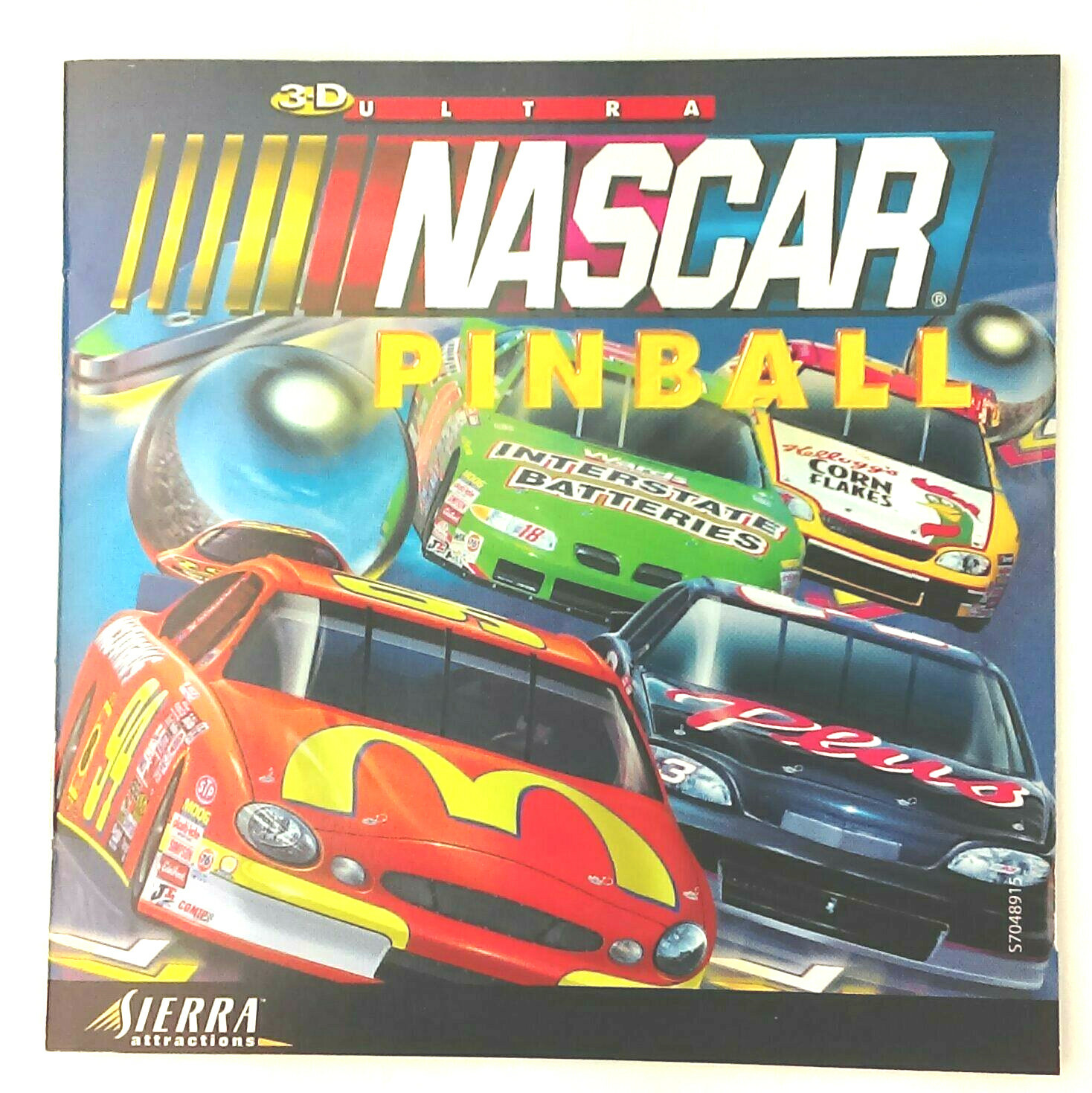 3D Ultra NASCAR Pinball 1998, USED, Very Good | eBay