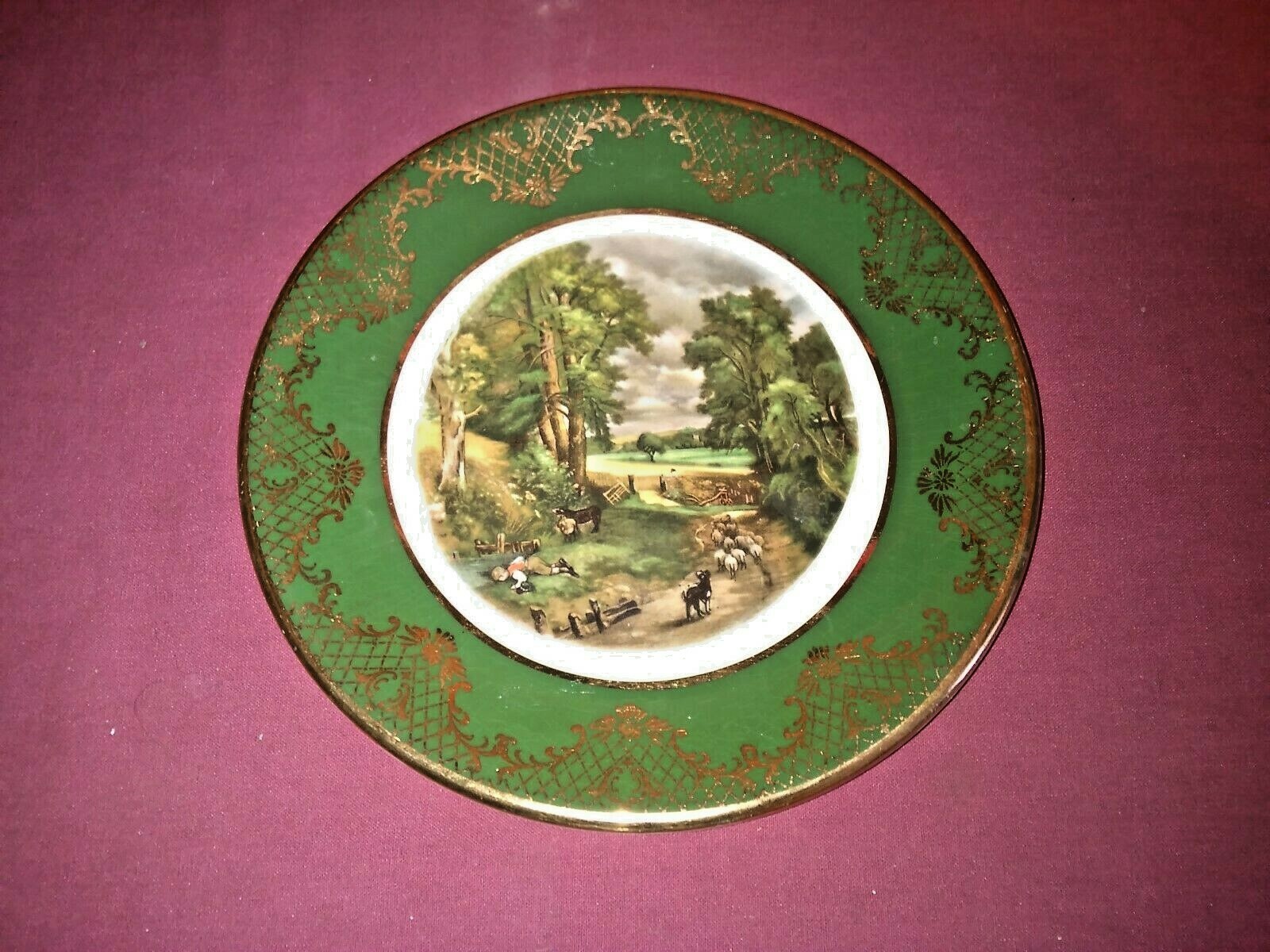 Royal Falcon Ware, Weatherby Hanley England, Side Plate Countryside 2 ...