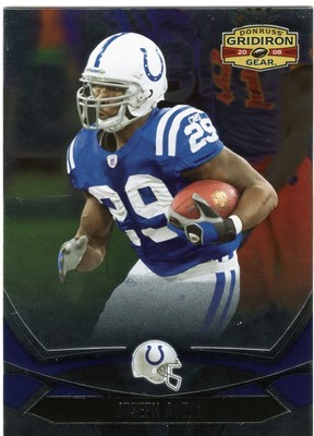 2008 Donruss Gridiron Gear Joseph Addai #43 Indianapolis Colts | eBay