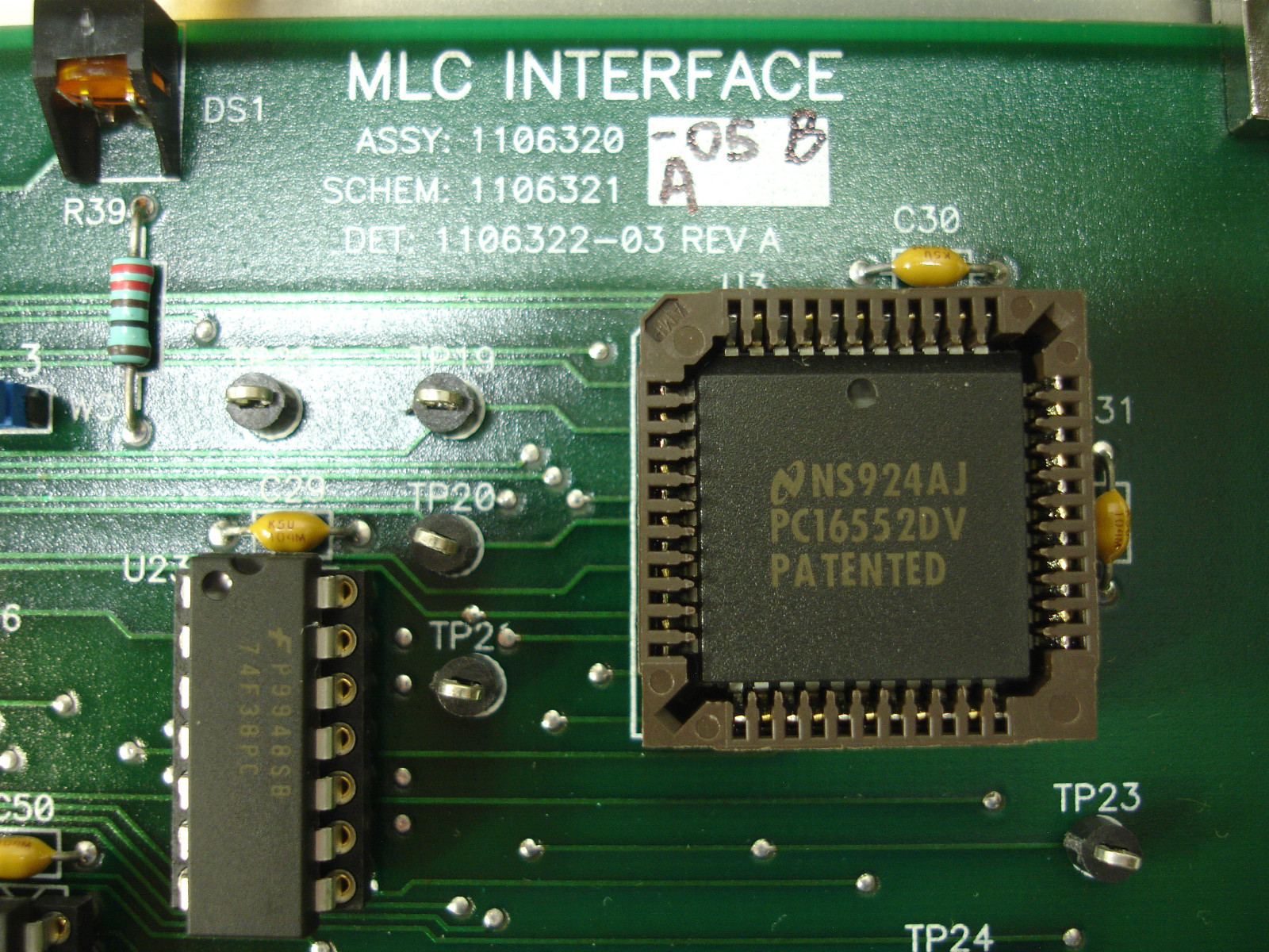 Varian MLC Interface PCB Plug-In Board Assembly 1106320-05B | eBay