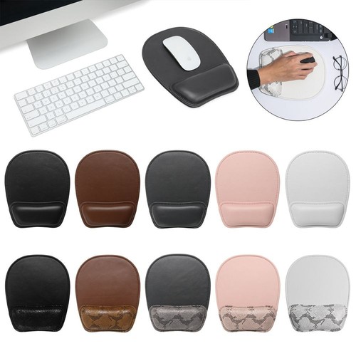 PU Ergonomic Comfortable Non Slip Mouse Pad Mice Mat Hand Support Wrist ...