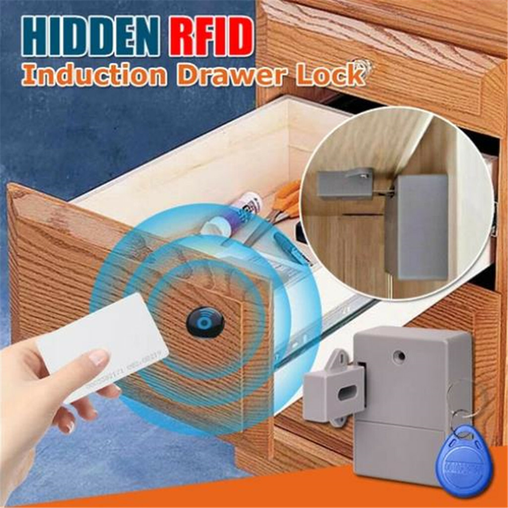 Digital Rfid Cabinet Drawer Hidden Lock | Cabinets Matttroy