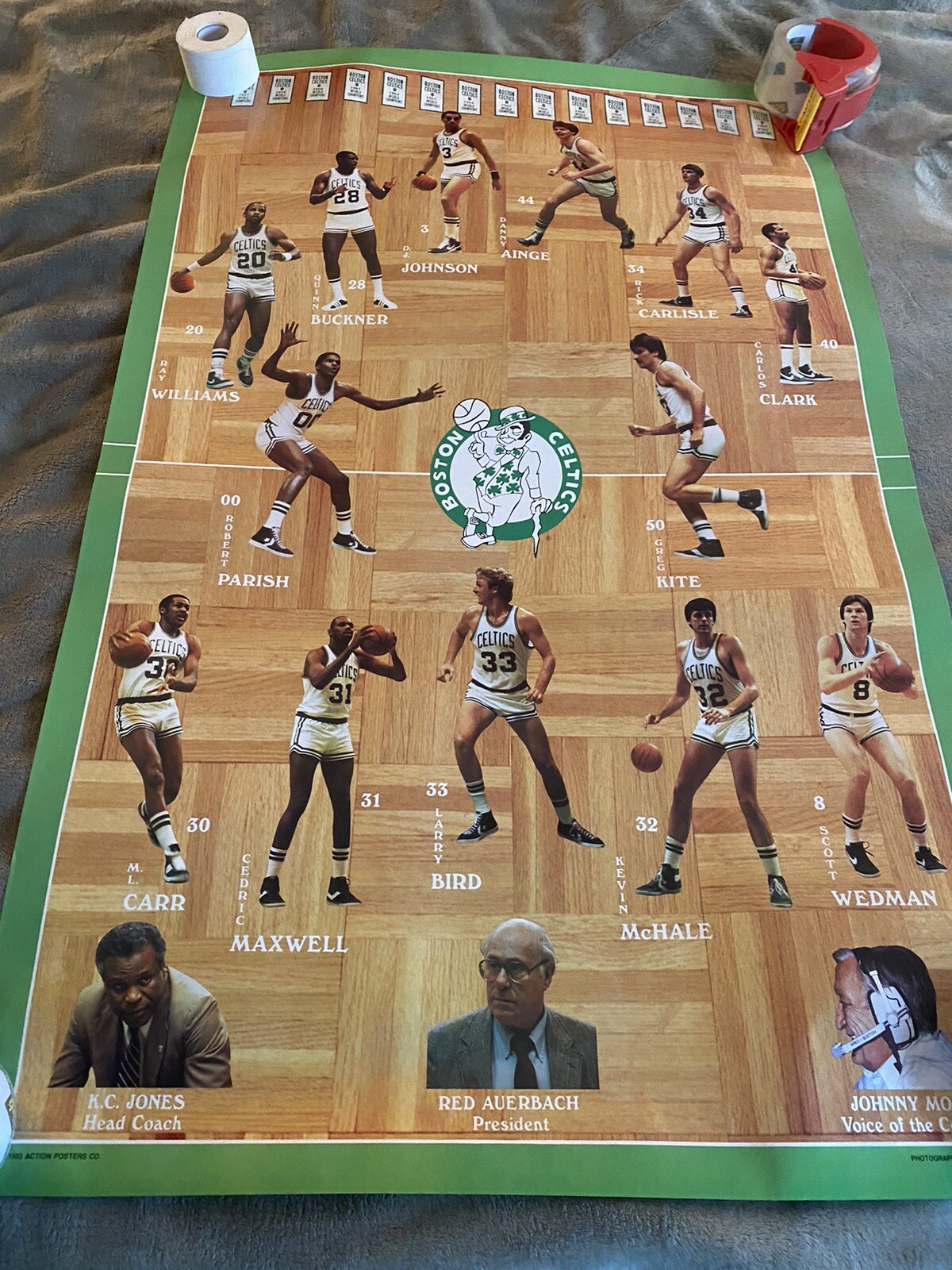 1984-85 Boston Celtics Team Poster | eBay