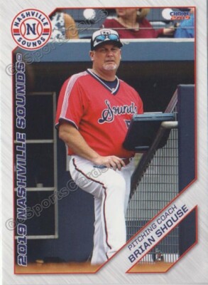 2019 Nashville Sounds Brian Shouse PC Texas Rangers | eBay