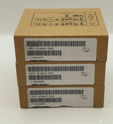 New Siemens 6ES7137-6AA01-0BA0 SIMATIC ET 200SP PLC MODULE 6ES7 137 ...