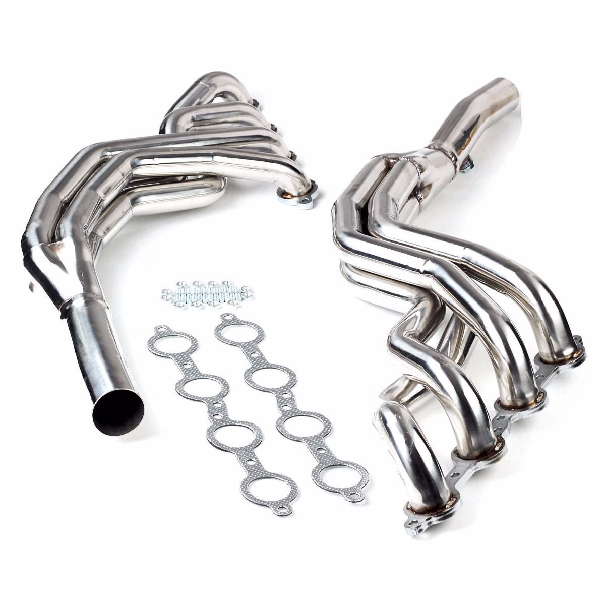 For Chevy Camaro SS 6.2L V8 Stainless Long Tube Headers Manifolds 2010 ...