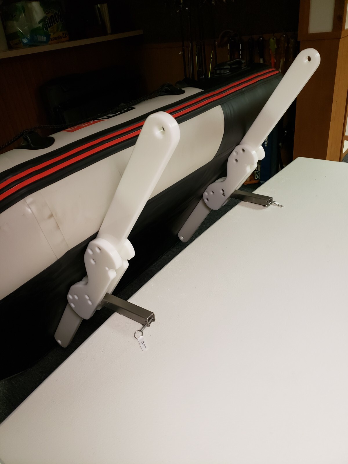 pull on davits st clair davits inflatable boat dinghy davits system ...